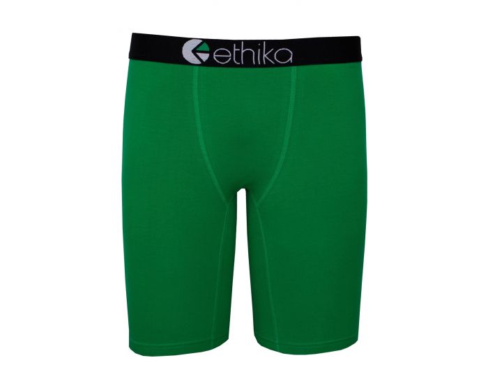 ETHIKA The Fighting Green Boxer Briefs in Green UMS255-GRN - Karmaloop
