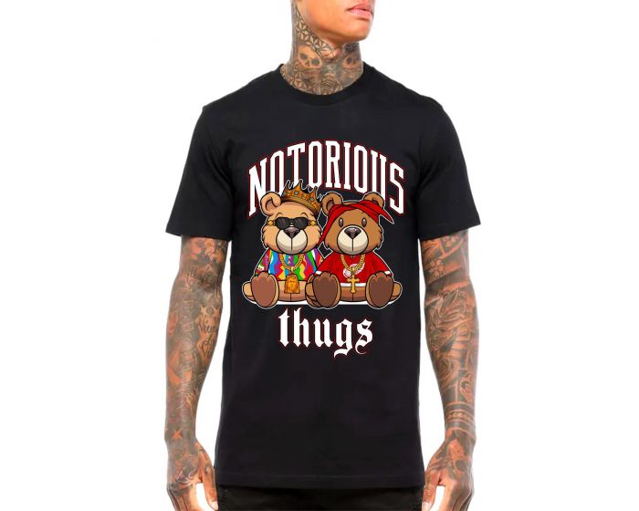 CULTURE NOTORIOUS THUGS SHIRT IN BLACK NOTORIOUS_THUGS_BLK - Karmaloop