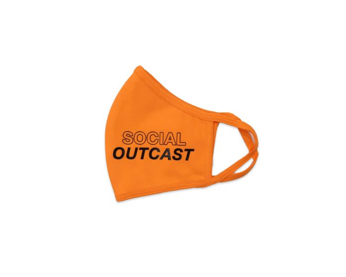 KILOS TO PARIS Social Outcast Mask in Orange SOCIALOUTCASTMASK_ORN ...