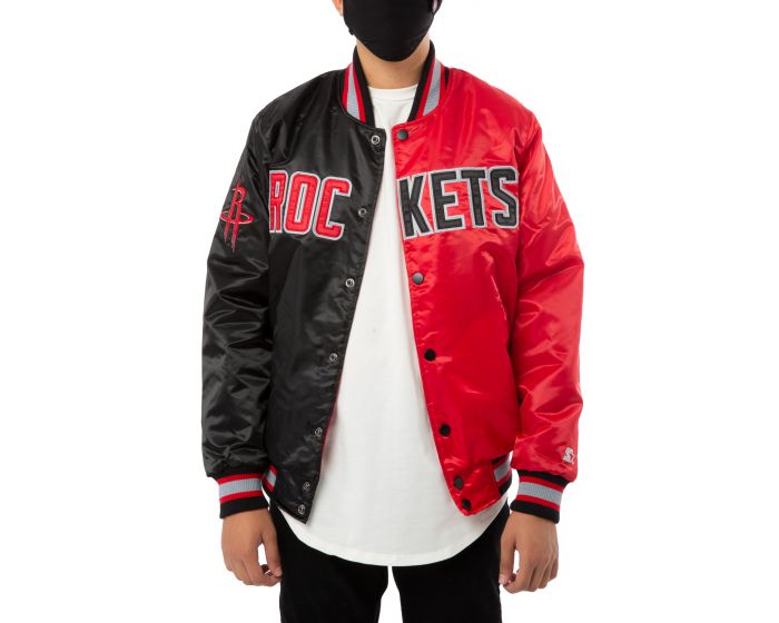 STARTER Houston Rockets 50/50 Jacket LS03C792 HSR - Karmaloop