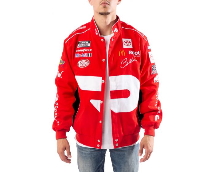 JH DESIGN DoorDash Racing Jacket BW0303DD21-RED - Karmaloop