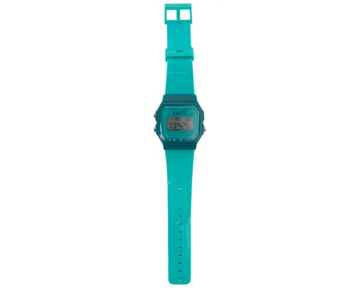 NEFF The Flava XL Oversize Face Digital Watch in Turquoise NF0226-TURQ ...