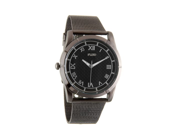 FLUD The Moment Watch in Black & Carbon TMT011-BLK - PLNDR