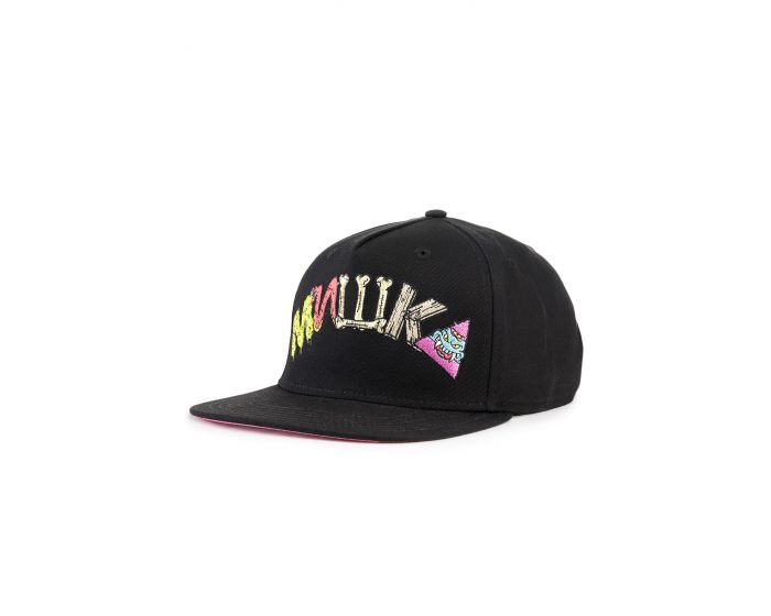 MISHKA The Cyrillic Icon Snapback in Black EX151715-BLK - PLNDR