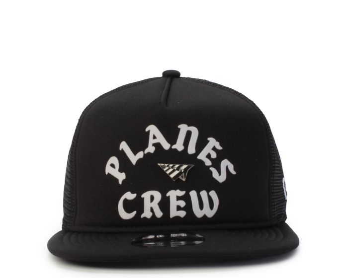 PAPER PLANES Planes Crew Trucker Two Tone 9Fifty Snapback Hat 130022BLK ...