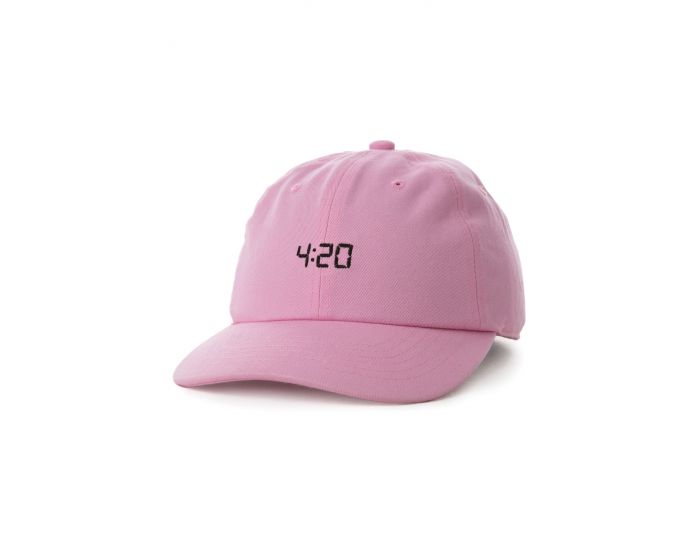 CAST SHADOW The 420 Dad Hat in Pink CSFA17420-PNK - PLNDR