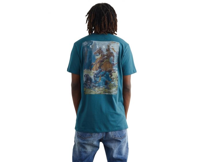 KING APPAREL Hoxton T-Shirt - Jade Green AW22-HTG - Karmaloop