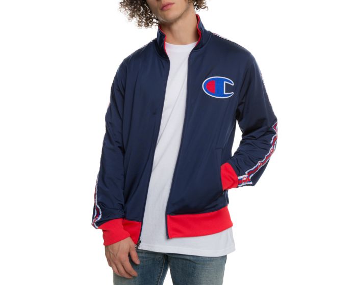 CHAMPION C PRINT LOGO TRACK JACKET V3377 549870 AEZ - PLNDR
