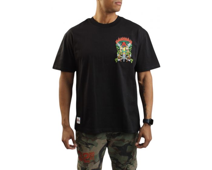 MAXIMA The Simpson Down with Homework T-shirt FM10490-BLK - Karmaloop