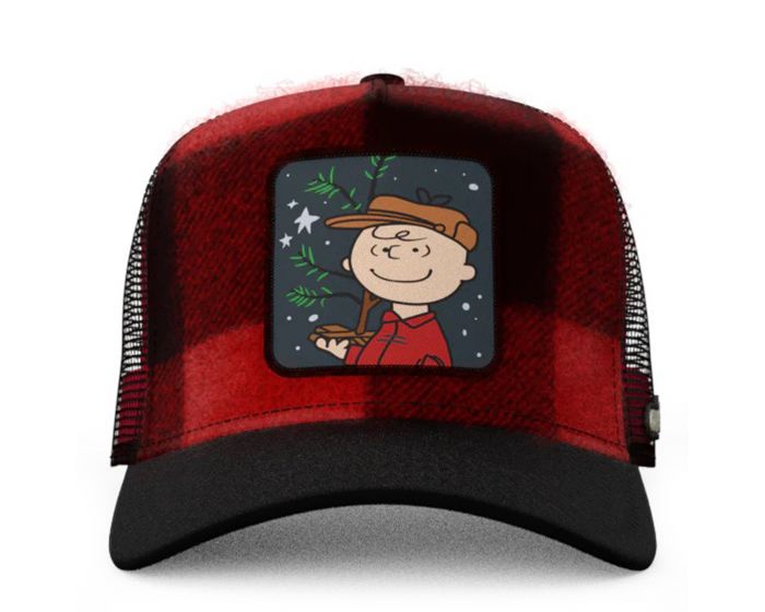 OVERLORD X Peanuts: Charlie Christmas Trucker Cap OC-PEXCH - Karmaloop
