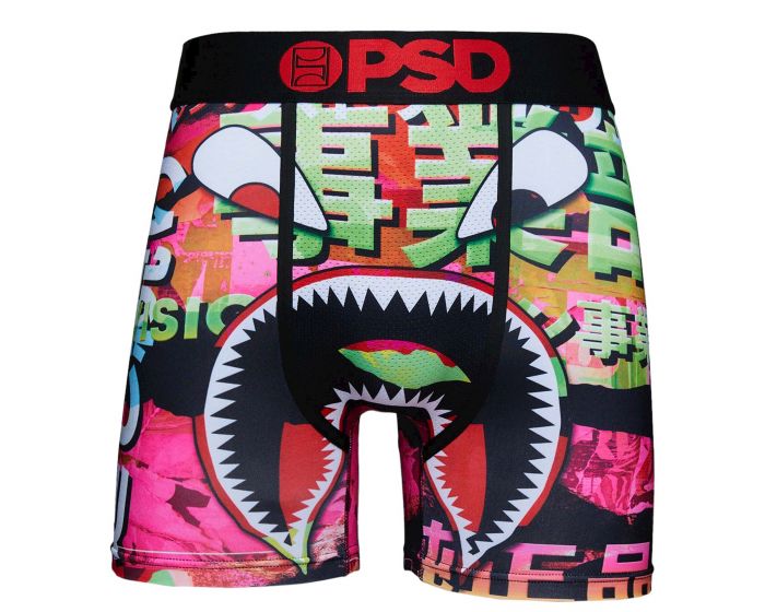 PSD UNDERWEAR Warface Hiragana 5I Boxer Briefs 422180142 - Karmaloop
