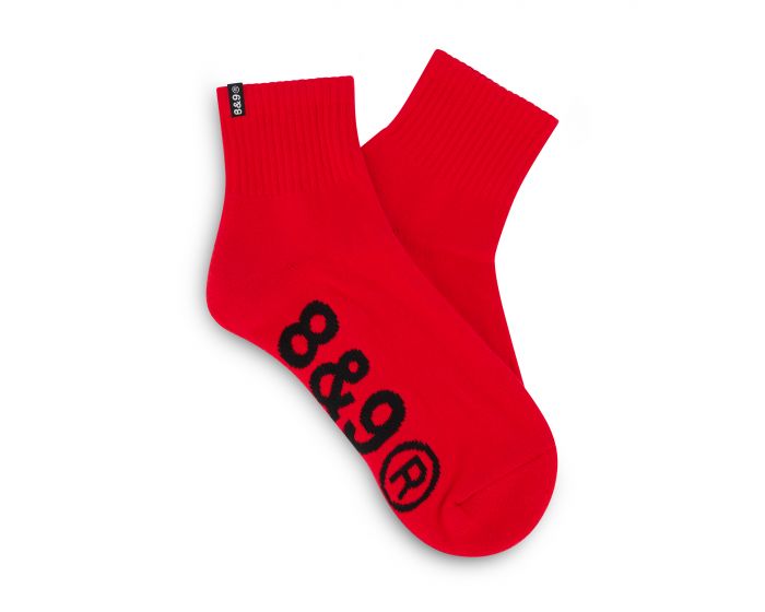 8&9 MFG CO. Grand Prix Low Socks Red 8A9-3DC3DD-RED - Karmaloop