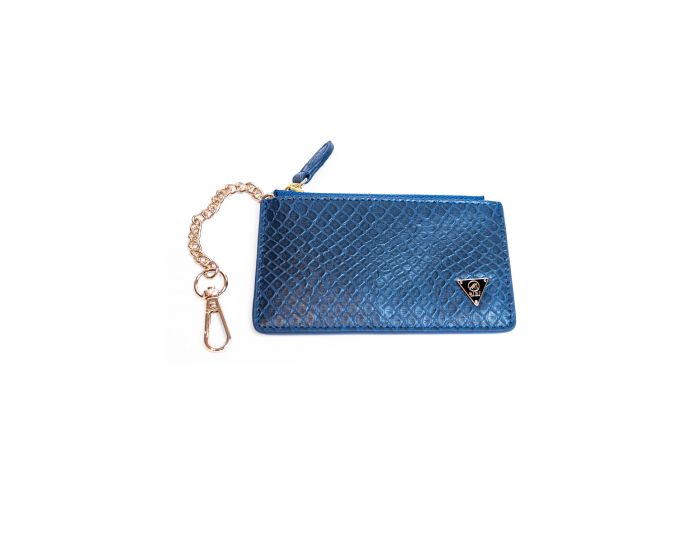 MINT Anaconda Leather Pouch - Navy MAPO-AN-BU - Karmaloop