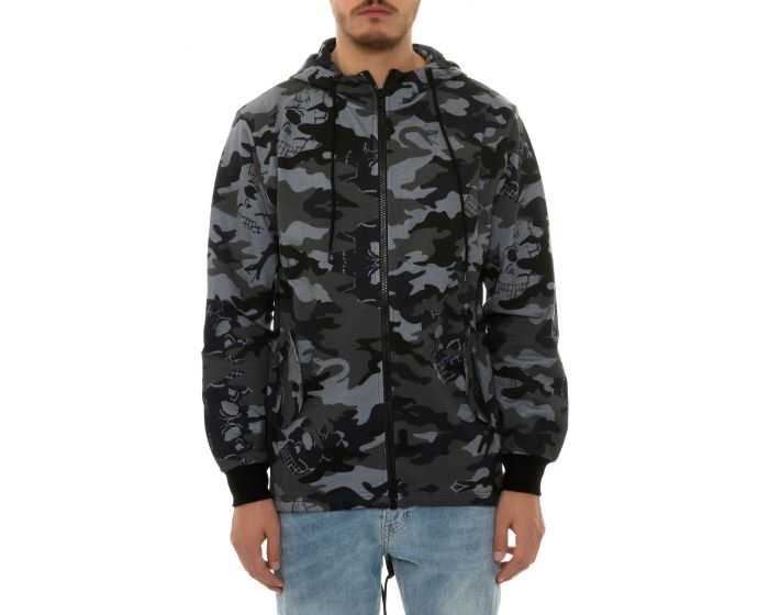 MISHKA The DA Camo Fishtail Jacket in Black Camo SP151203B-BCM - PLNDR