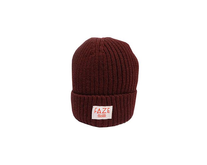 FAZE APPAREL FAZE Rise First Beanie in maroon FW16-44 - Karmaloop
