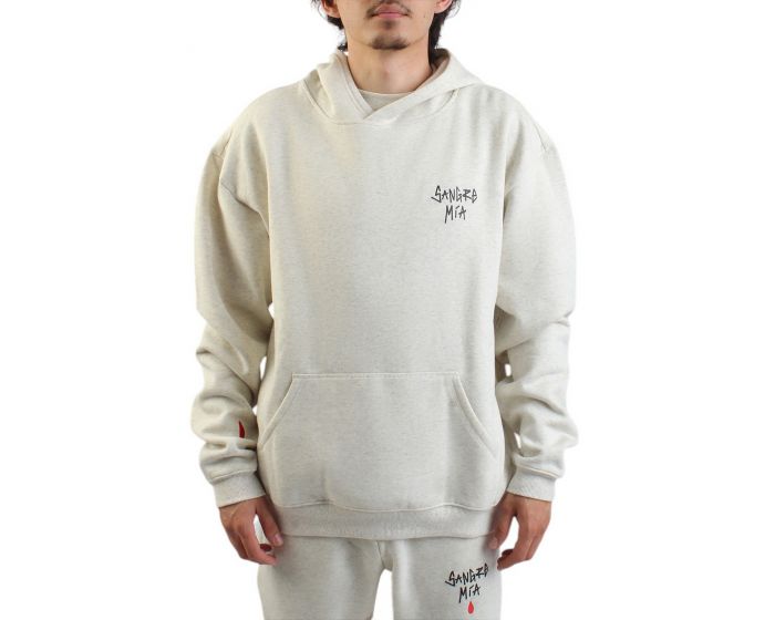 SANGRE MIA OG Logo Hoodie SGM-OGHOOD-CRM - Karmaloop