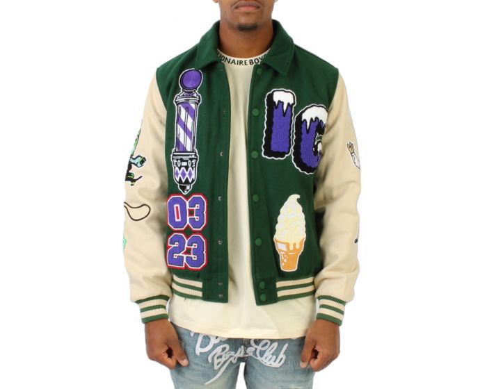 ICE CREAM Dollar Sign Jacket 431-7401GRN - Karmaloop