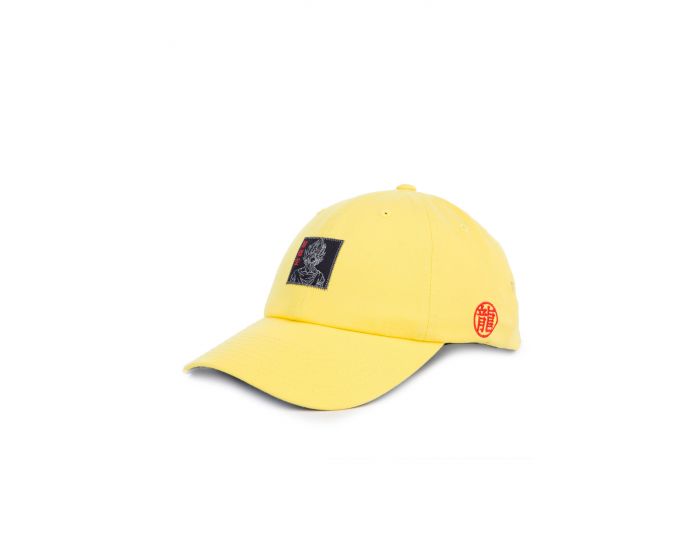 PRIMITIVE x Dragon Ball Z DBZ Goku Reflective Dad Hat in Yellow ...