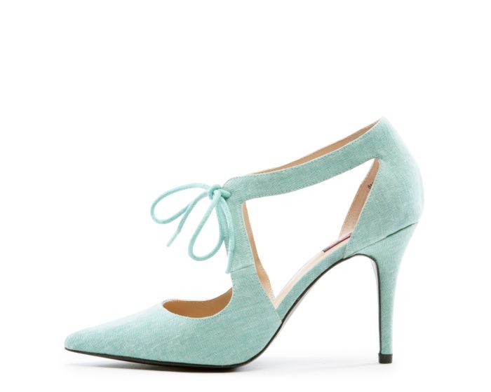 MOJO MOXY Madena Aqua High Heels MADENA AQUA - Karmaloop
