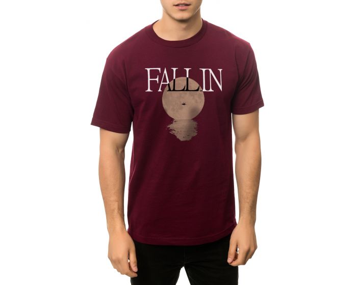 ABOVE&AFTER The Fallin Tee in Burgundy SV-FALLIN-TEE-BUR - Karmaloop