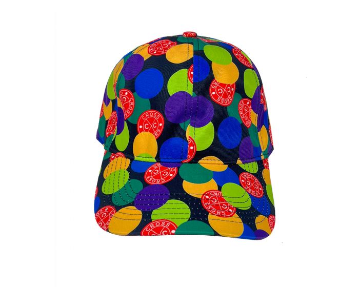 CROSS COLOURS Polka Dot Dad Hat 304PDT-MUL-MULTI - Karmaloop