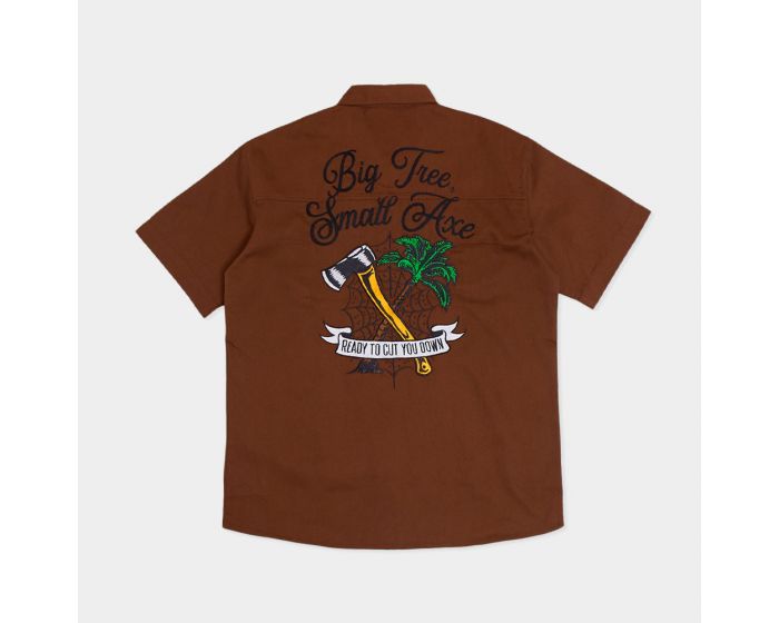 8&9 MFG CO. Chop Em' Work Shirt Brown BUCHOBRN-BROWN - Karmaloop