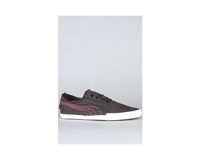 PUMA The Tekkies Ska Footbed Sneaker in Black and Geranium Red 35325903 ...