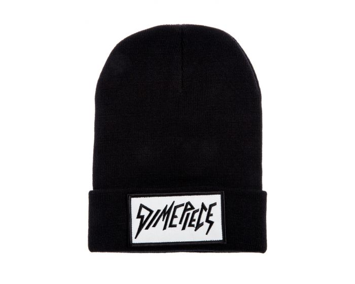 DIMEPIECE LA The Dimepiece Logo Beanie in Black T-122767-C-BLK - PLNDR