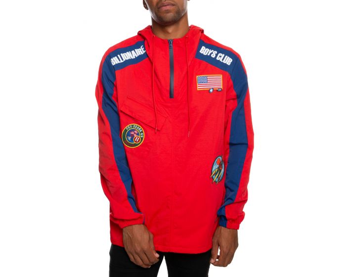 BILLIONAIRE BOYS CLUB Tech Jacket in High Risk Red 891-7404-RED - Karmaloop