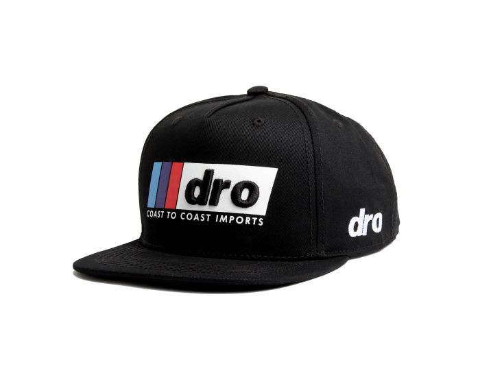 DRO Imports Snapback SB-MOTORRAD-BLACK - Karmaloop