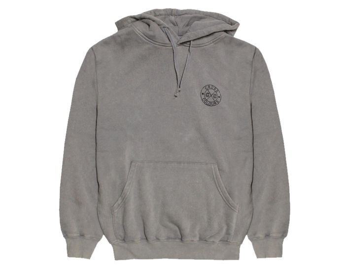 Cross Colours Tupac Stencil Hoodie Mineral Gray C80223ts Gm Karmaloop