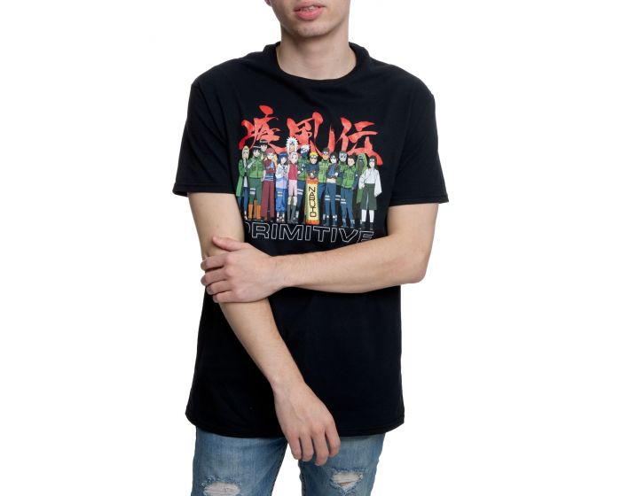 PRIMITIVE Leaf Village Tee in Black PAPHO1981 - Karmaloop
