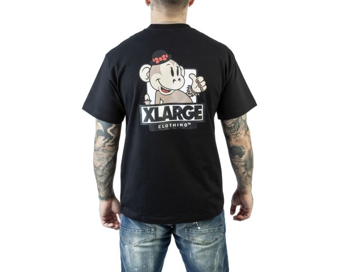 XLARGE JAPAN Patti Short Sleeve Pocket Tee 101221011022BLK - Karmaloop