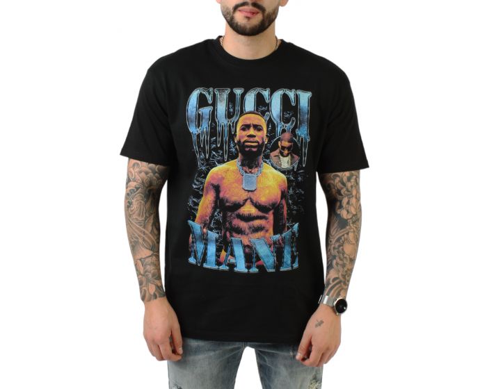 URBAN CLASSICS Gucci Mane T-Shirt MCUS011 BLK - Karmaloop