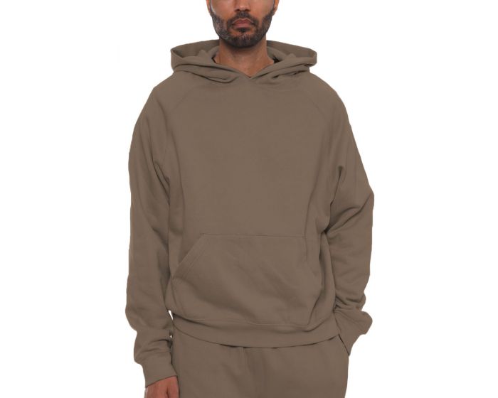WEIV Pure Luxer Cotton Hoodie FH01-COFFEE - Karmaloop