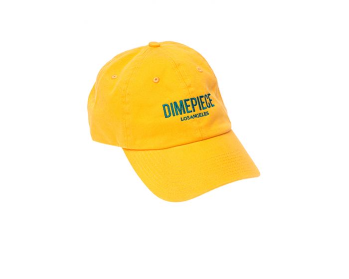 DIMEPIECE LA The Dimepiece Sig Cap in Gold CD16HC02-GLD - PLNDR