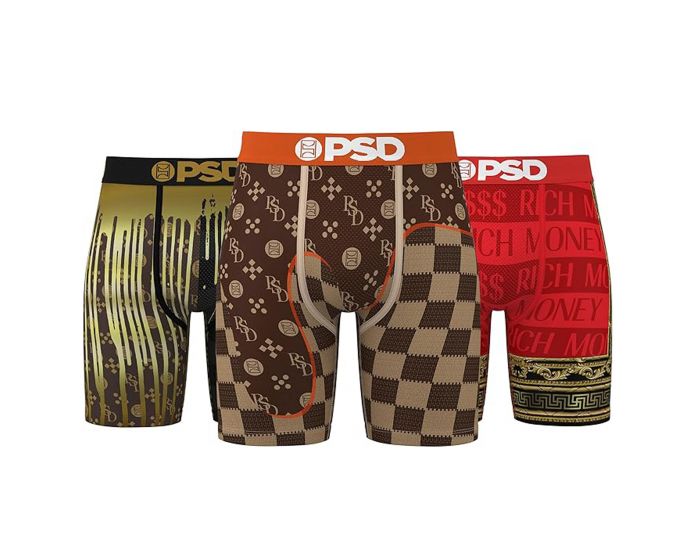 PSD UNDERWEAR EMBLEM LUX 3PK 125180123 - Karmaloop