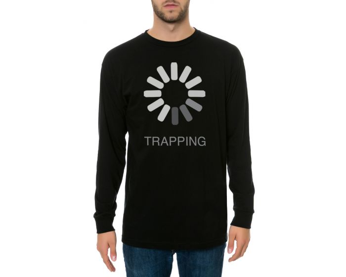 ONE DEGREE The Trapping Long Sleeve Tee in Black SV-TRAPPING-LST-BLK ...