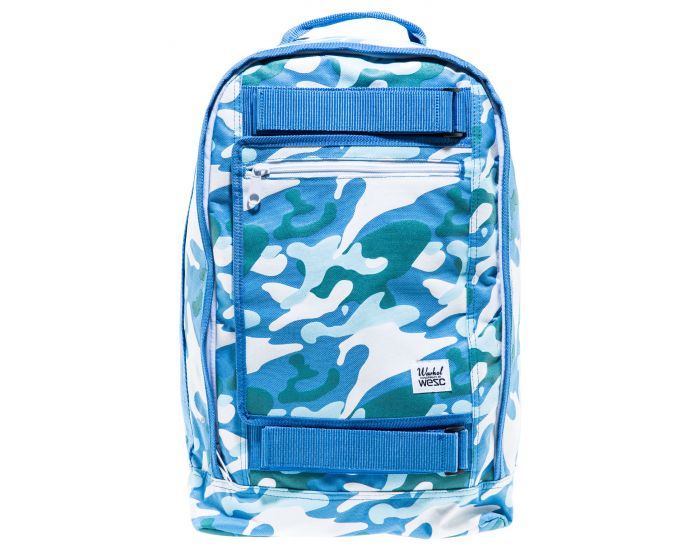WESC The Warhol Mathieu Backpack in Blue Camo F208579-CAM - PLNDR