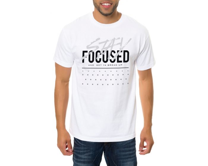 ONE DEGREE The Stay Focused Tee in White SV-44FOCUSED-TEE-WHT - Karmaloop