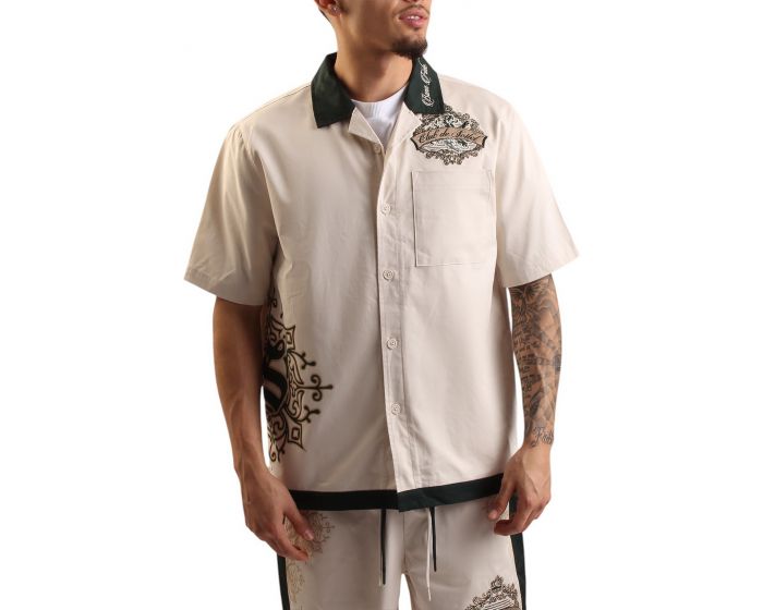 SMOKE RISE Club Soleil Camp Shirt WH25289SK-SCA - Karmaloop