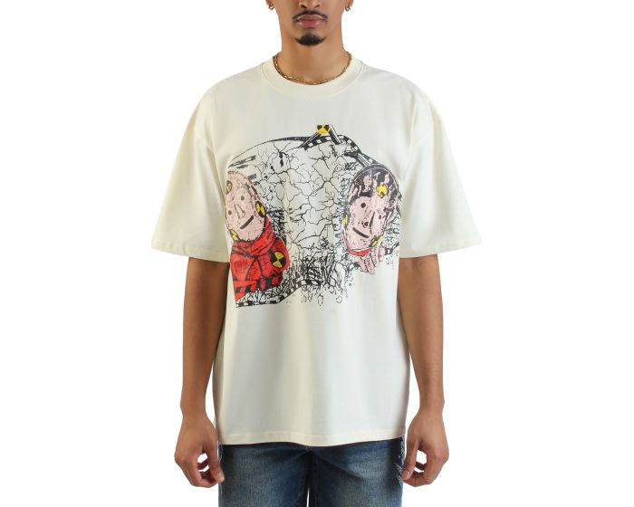 ARCHIVE MINISTRY Crash Out T-Shirt 101-0069-EGGSHELL - Karmaloop