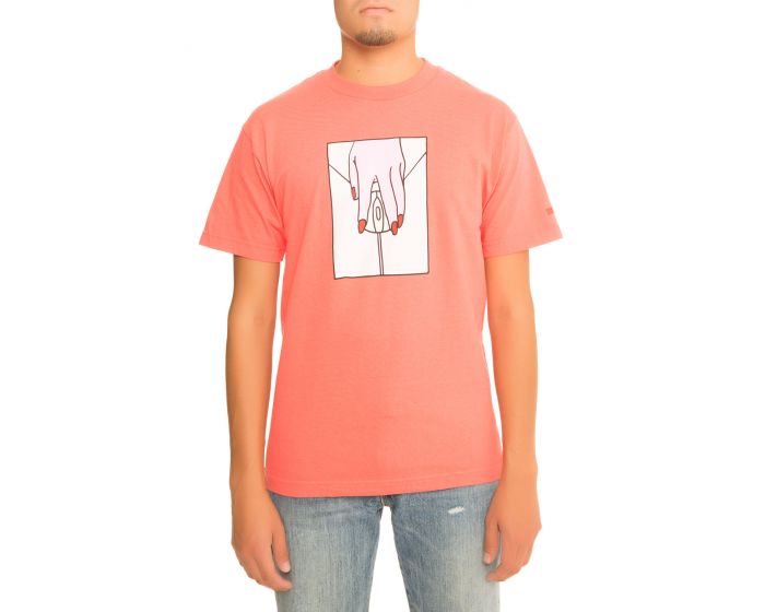CLSC CO. The Click Click Tee in Coral FALL16-6-COR - Karmaloop
