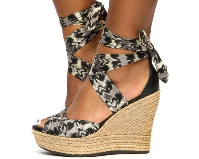 UGG Lucianna Wedges 1000695 BKIK - Karmaloop