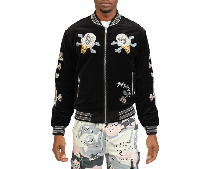 ICE CREAM Skull Island Jacket 431-9402BLK - Karmaloop