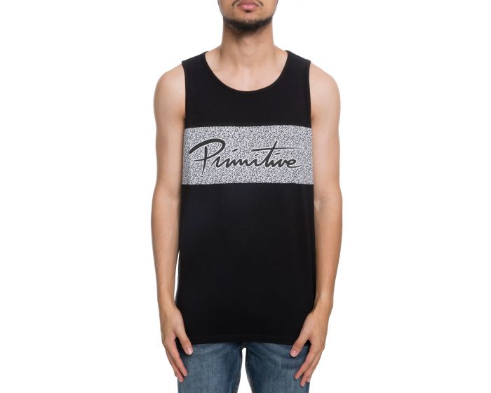 PRIMITIVE The Nuevo Blocked Tank in Black PA218328-BLK - Karmaloop