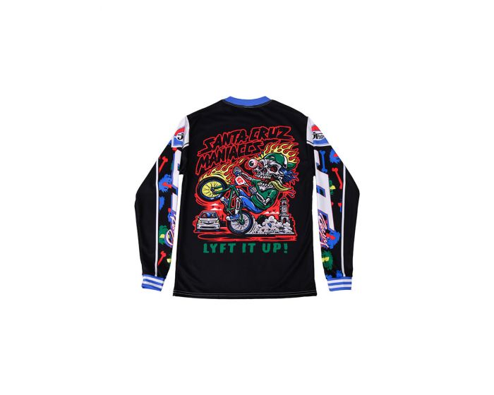 JT RACING Bad Bones - Santa Cruz Maniaccs Jersey BBONESJ-1 - Karmaloop