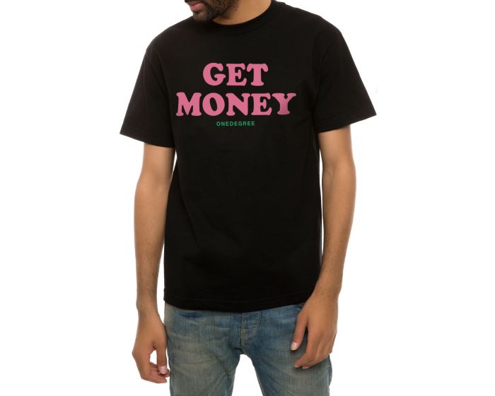 ONE DEGREE The Get Money Tee in Black SV-GETMONEYOD-TEE-BLK - Karmaloop