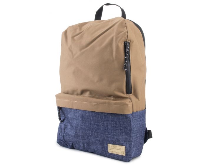 HEX The Exile Backpack in Aspect Khaki and Denim HX2011-KHDN - PLNDR