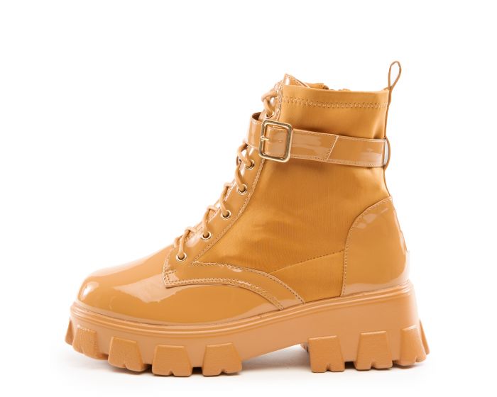 LILIANAS SHOES Lorde-9 Biker Boot LORDE-9-HON - PLNDR